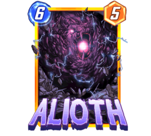 รีวิวการ์ด ALIOTH ฮาฟฟู่วจนได้ดี ตัวแรง ใน Marvel Snap ทำลายทุกอย่างที่ขวาง